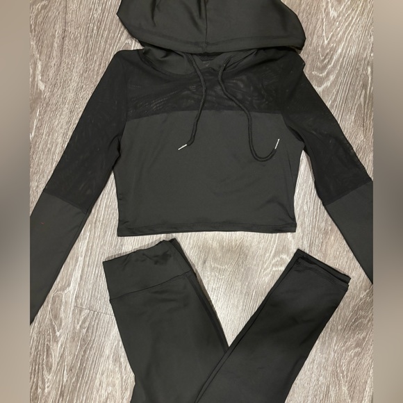 SHEIN | Pants & Jumpsuits | Nwot Sheer Activewear Set | Poshmark